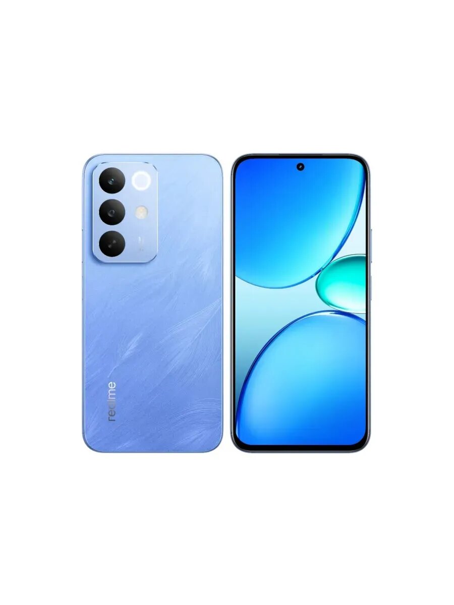 Смартфон Смартфон realme C85 6/128 ГБ Синий Ростест (EAC), IP69 Pro, быстрая зарядка 45Вт