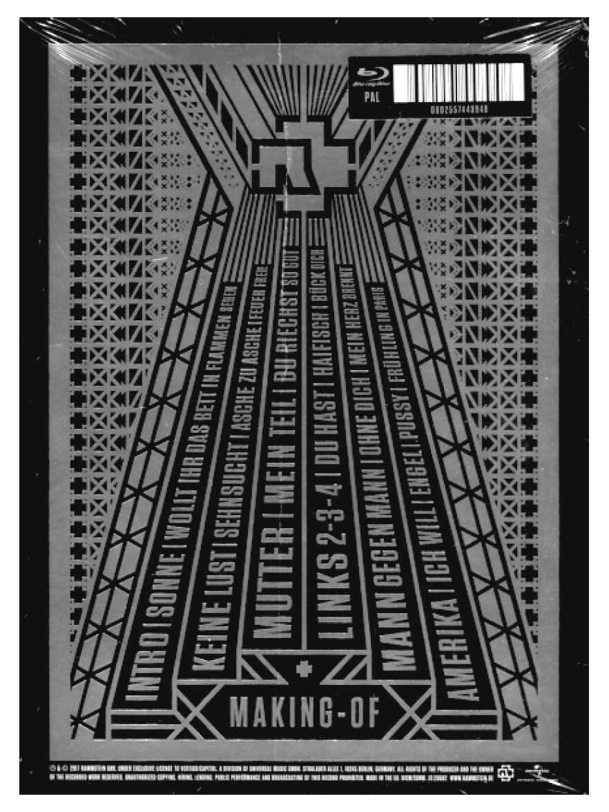 Диск Blu-Ray Universal Music Rammstein - Paris — фото 1