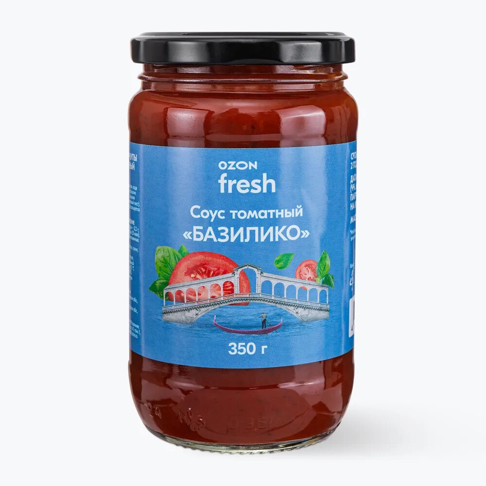 Соус томатный Базилико Ozon fresh, 350 г