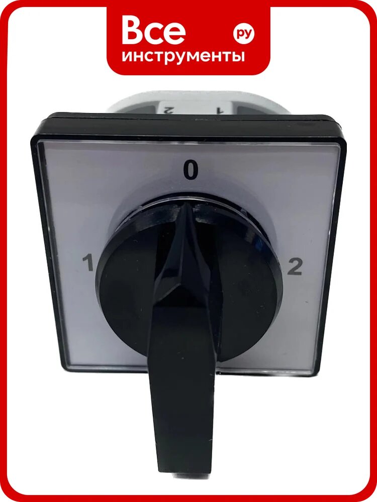 Кулачковый переключатель Elkey cs 10-01.024fu9.06, 06 4687202840779, двухполюсный трехпозиционный фиксирующий механизм