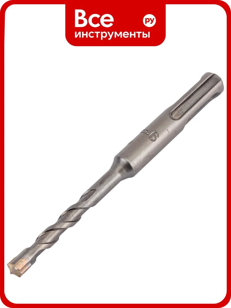 Бур SDS-plus 4Cutter 6x110 мм Makita B-62496, четырёхрезцовый инструмент для сверления бетона, кирпича и камня