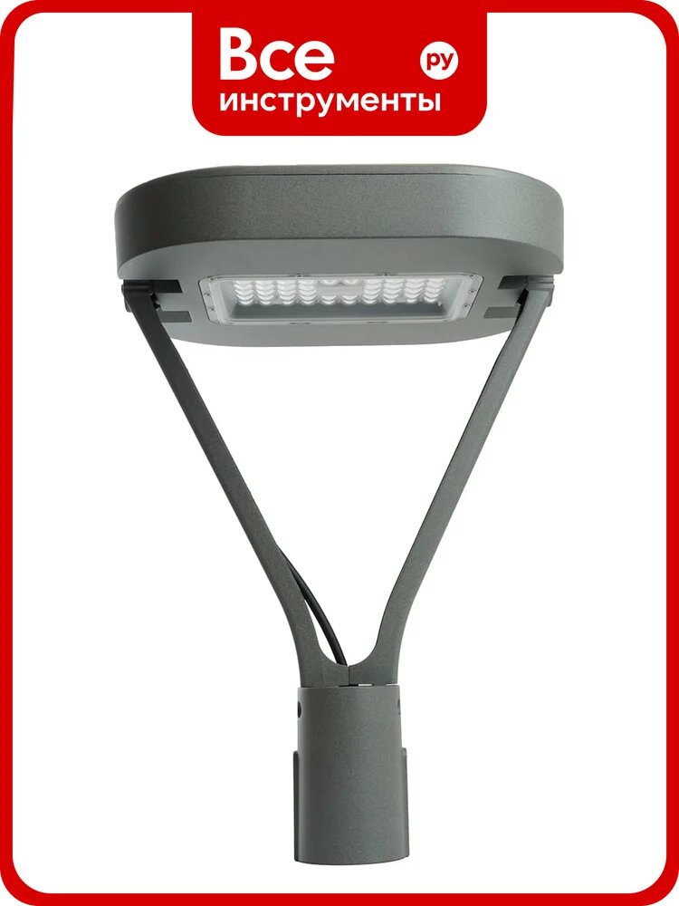 Уличный светильник FERON sp7030, 50w 6000lm 4000k, серый 48759