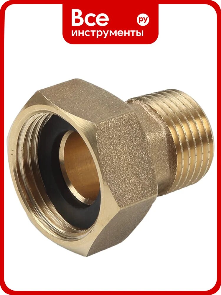 Присоединитель SANEXT Ду15мм, ВР 3/4" x НР 1/2" 2шт 5901_2
