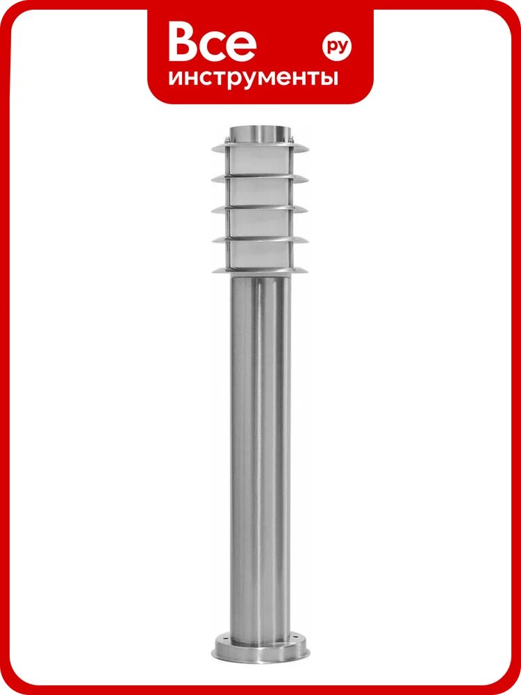 Садово-парковый светильник, техно столб, 18W E27 230V, серебро Feron DH027-650 11816