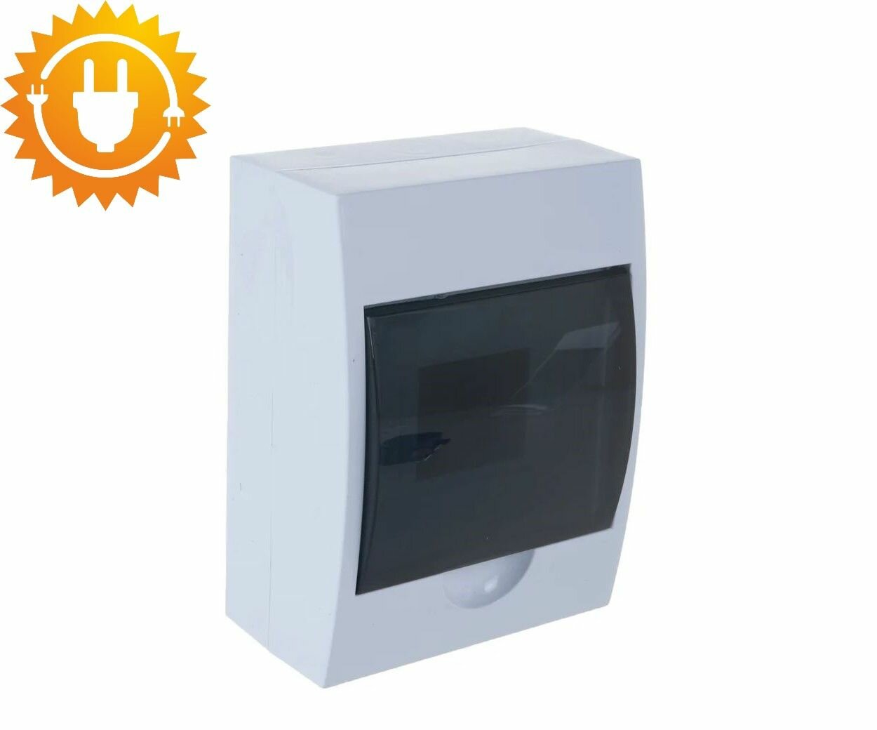 KREPTA 3 Корпус пластиковый ЩРН-П-6 IP41 белый IEK MKP12-N-06-40-20