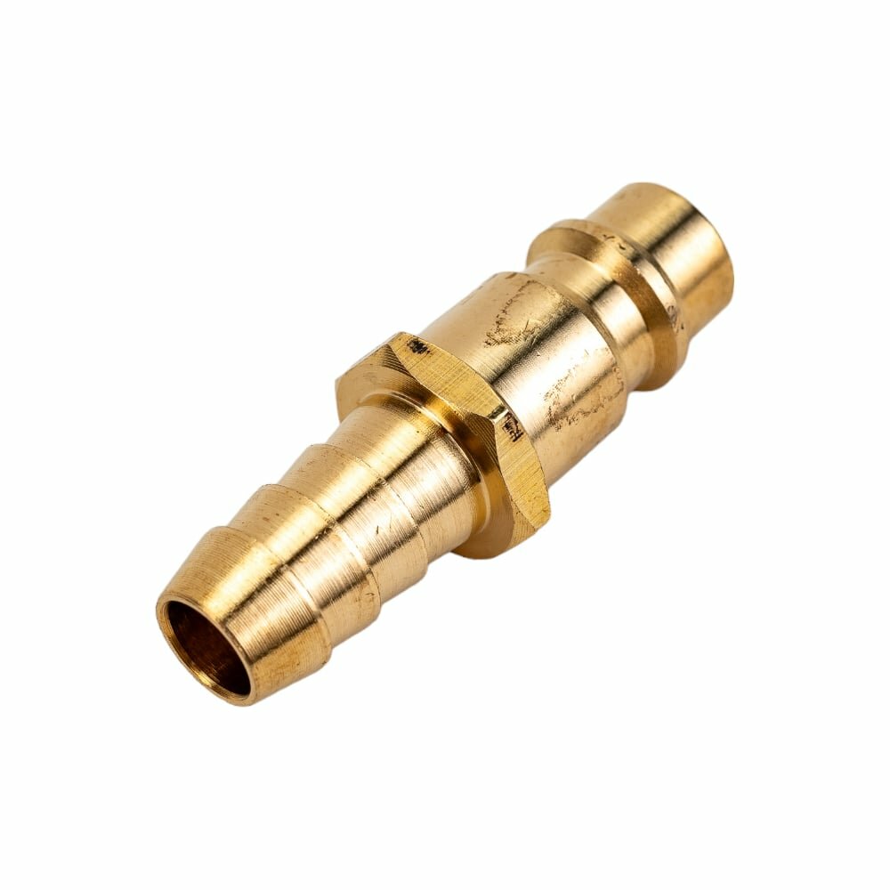 Переходник со шланга на быстросъемное соединение (рапид папа - елочка 10 мм) INTERTOOL PT-1824 — фото 1