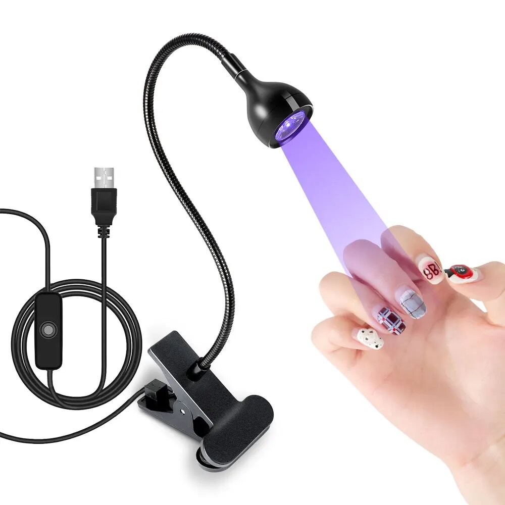 Limegirl Мини-сушилка для ногтей USB black