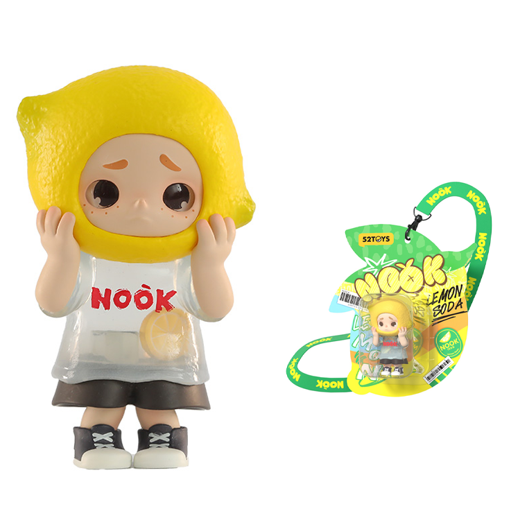 Трендовая игрушка унисекс 52TOYS NOOK Soda Lemon, 8.5 см