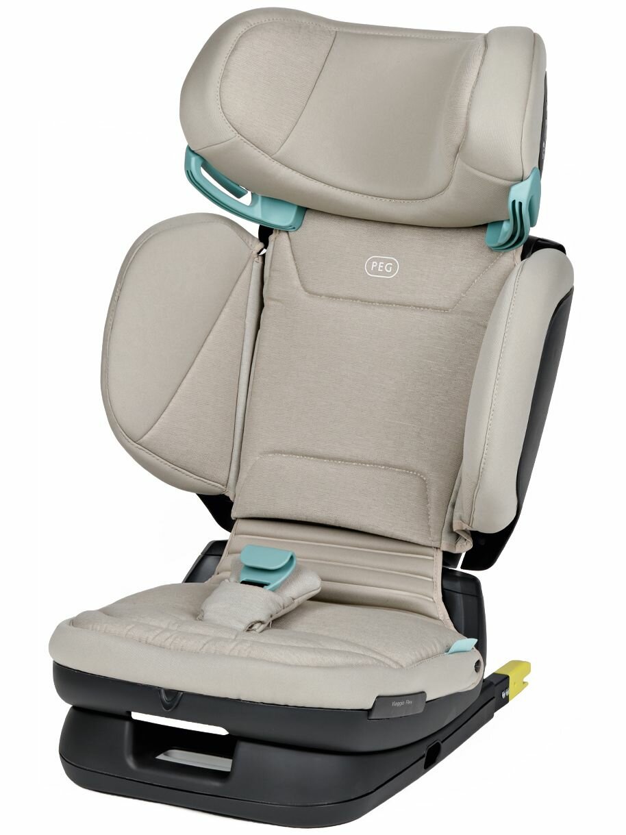 Детское автокресло Peg Perego Viaggio 2-3 Flex Astral i-size New, группа 2-3 (15-36 кг) 3-12 лет, черный