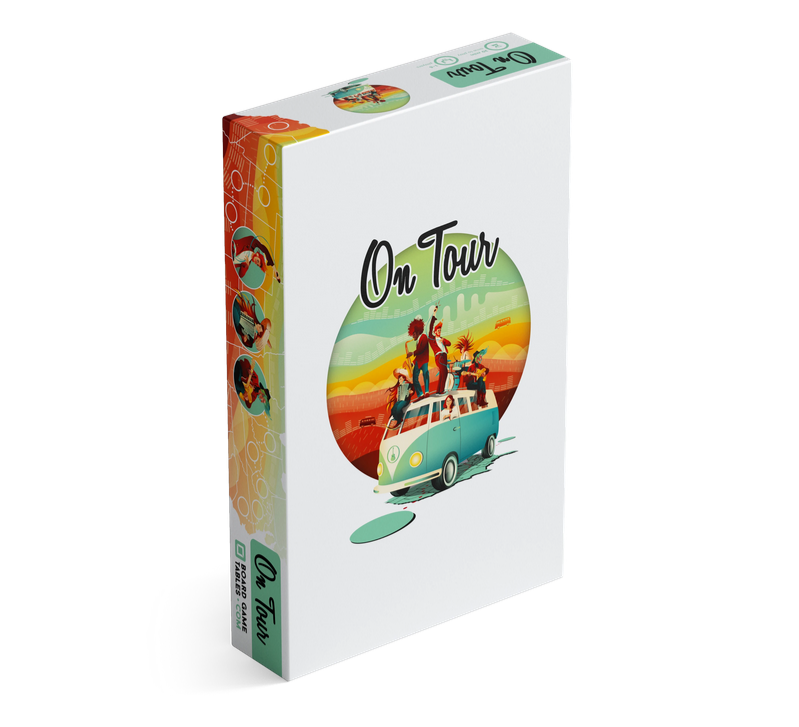 Настольная игра BoardGameTables On Tour / Турне на английском языке — фото 1
