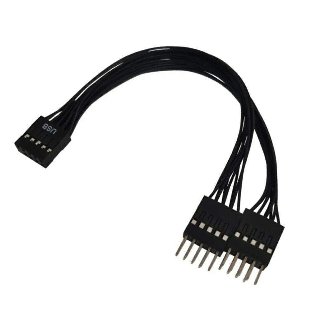 USB 9Pin Разъем для подключения адаптера к разъему USB Кабель-удлинитель 10 см