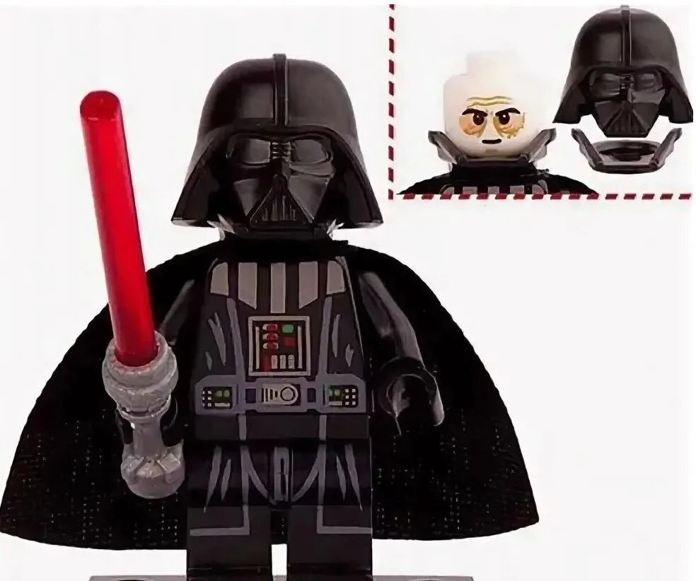 Фигурка лего Дарт Вейдер / Звёздные Войны / Star wars, ABS пластик