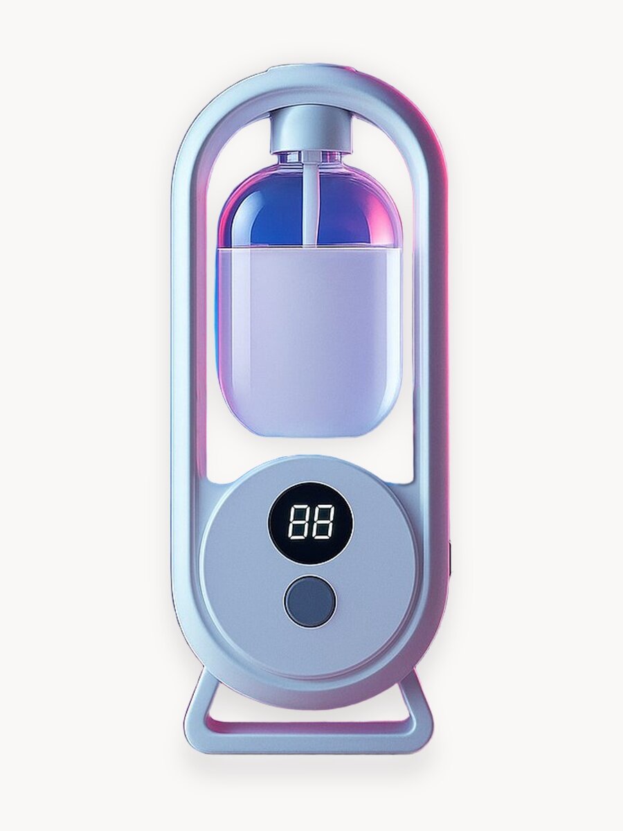 Освежитель воздуха автоматический, аромадиффузор электрический для дома белый