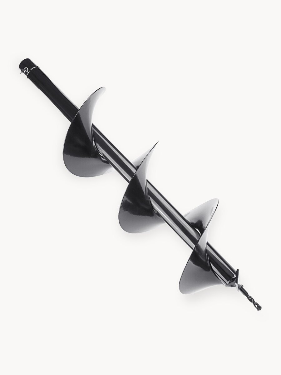 Шнек для почвы ставр ШГ-200/800, для мотобуров, двухзаходный, 20 см