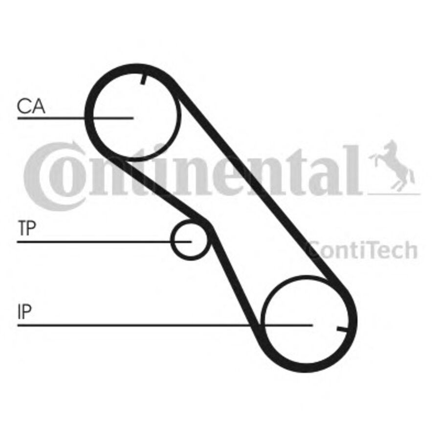 Ремень Грм Toyota Land Cruiser, Hilux, Hiace 2.5-3.0D 2000 > 97З. (CONTITECH CT1089)