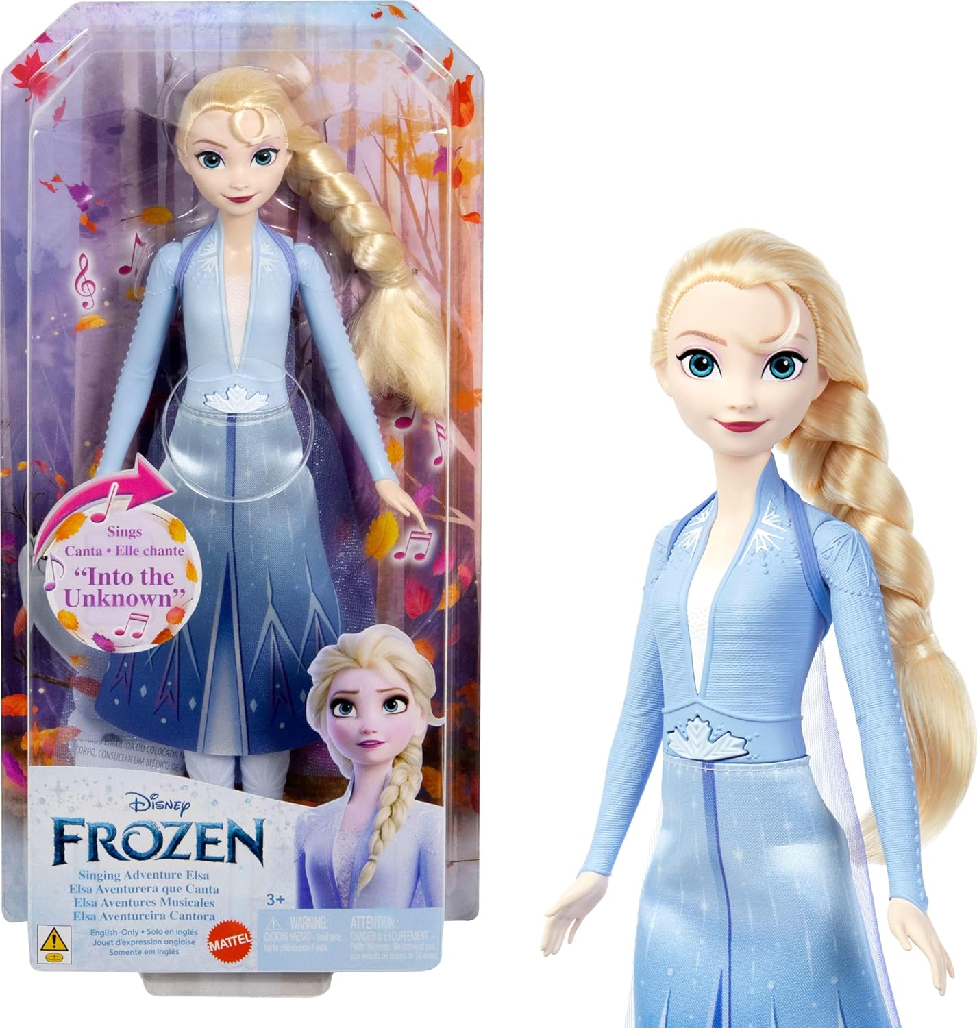 Кукла Mattel Disney «Холодное сердце», поющая кукла Эльза HXD31