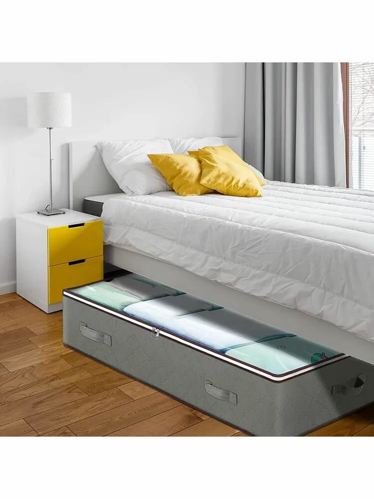 Контейнер для хранения вещей длина 100 см, ширина 50 см, высота 15 см.