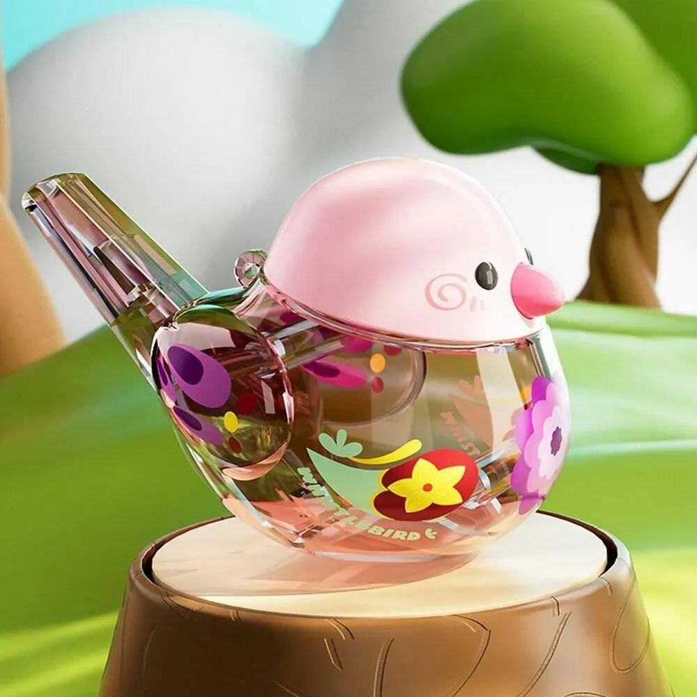 Свистулька птичка, свисток, музыкальная игрушка детская