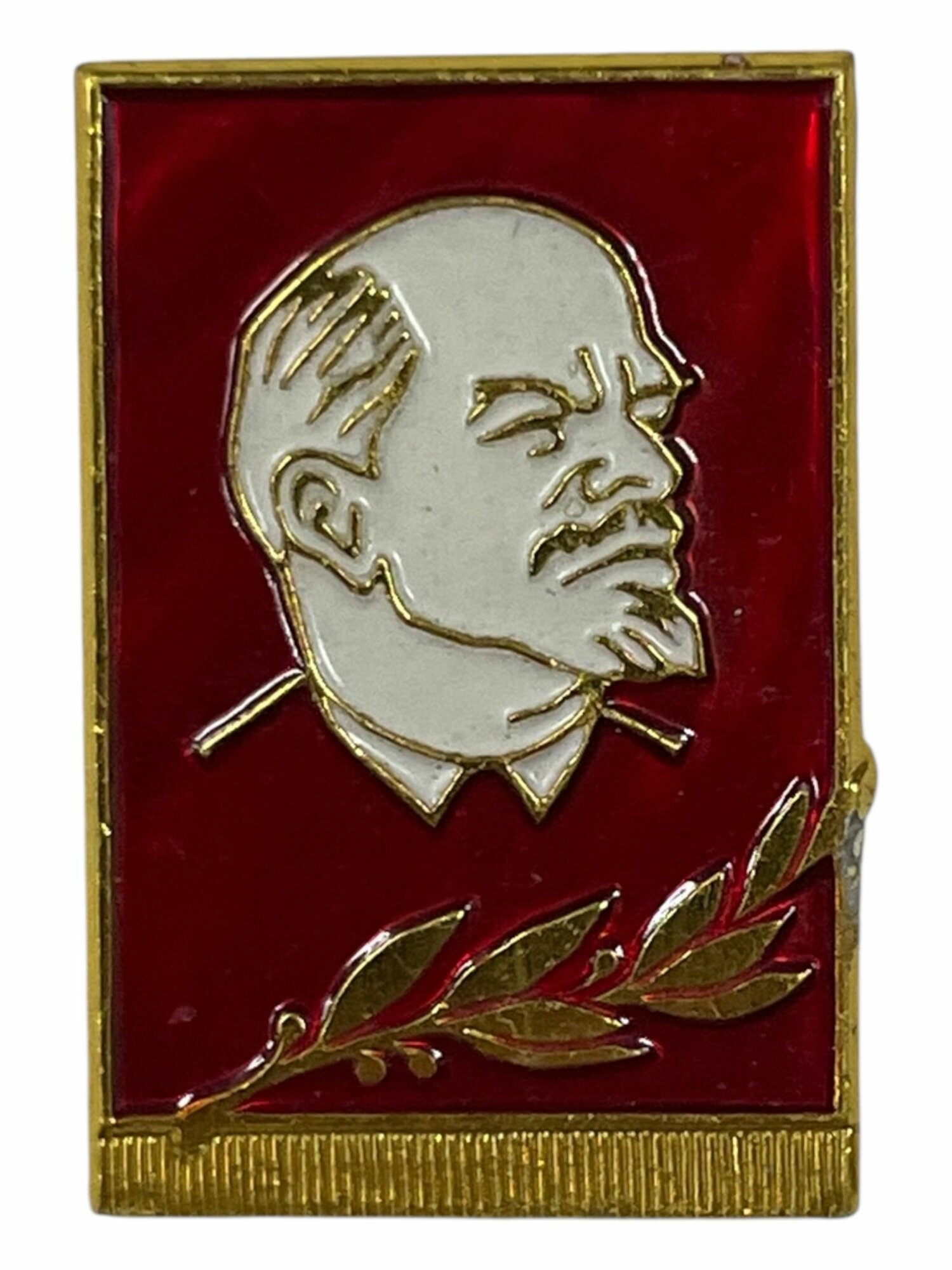 Советский винтажный значок, В. И. Ленин, сделано в СССР