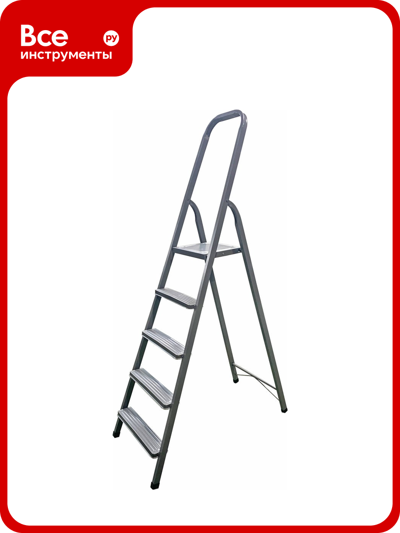 Стальная стремянка LadderBel 5 ступеней STR-ST-5