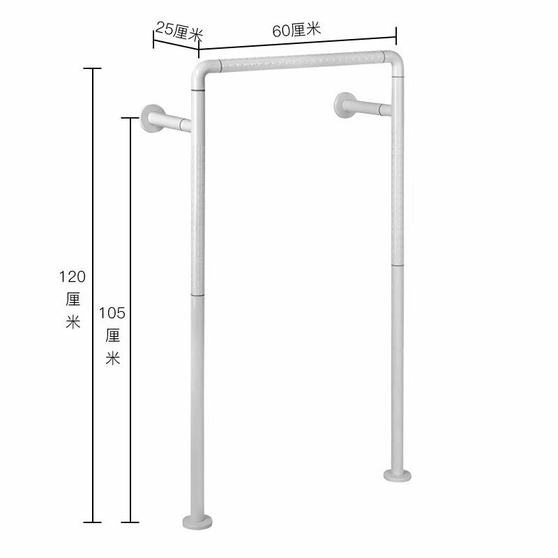 Ручка для унитаза и раковины для пожилых и инвалидов, дизайн без барьеров, нескользящий, для больниц и домов престарелых