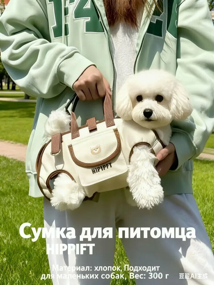 Слинг для домашних животных, из кожи, 1 шт