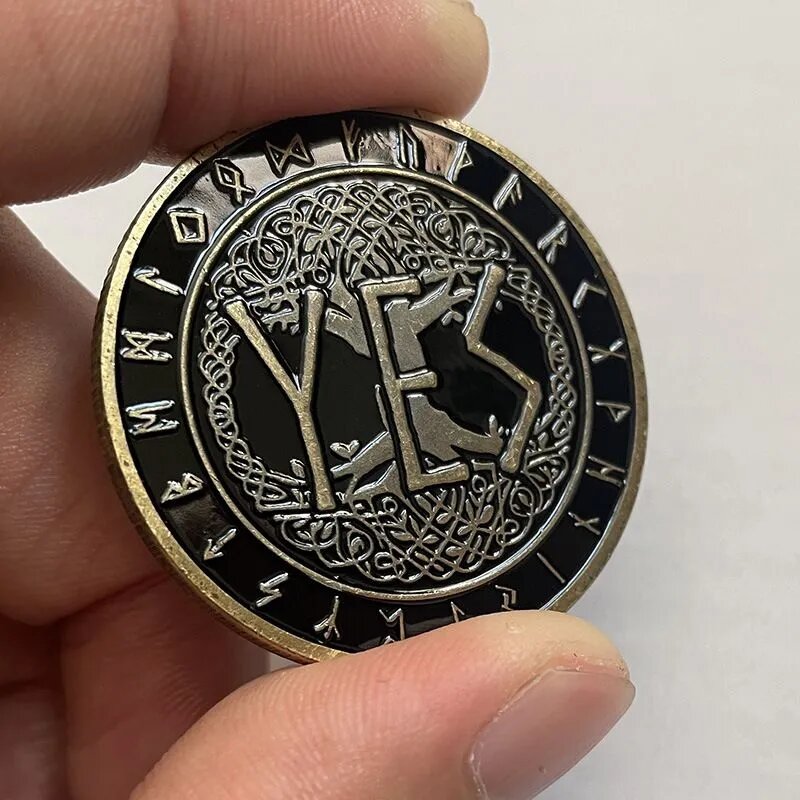 Бронзовая монета решения Удача , памятная монета