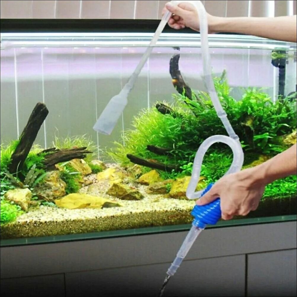 Сифон для аквариума и набор для чистки