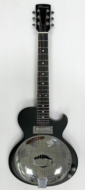 SDG-80 Электро-акустическая гитара с резонатором, черная, Caraya