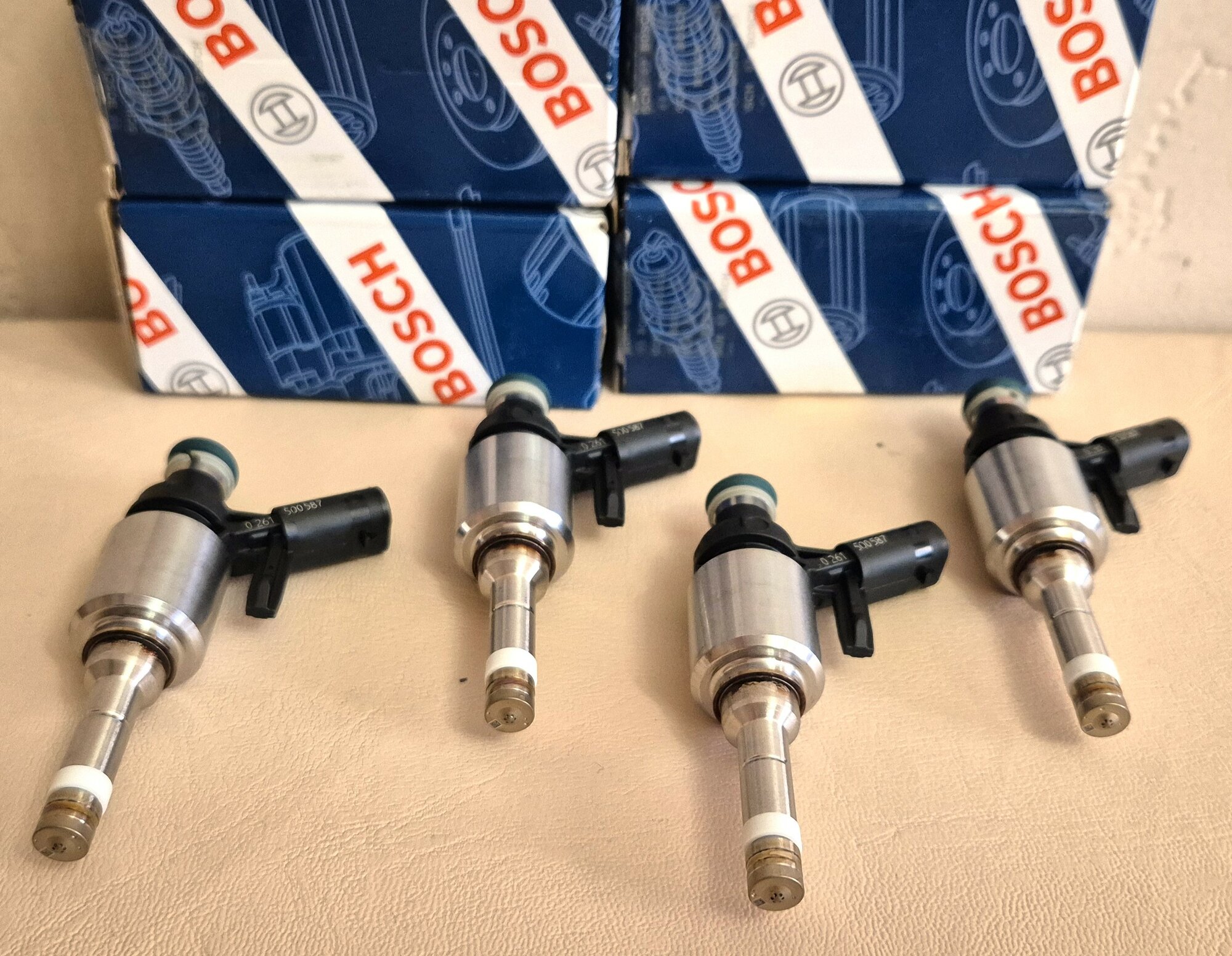 06L906036С Топливная форсунка BOSCH для Volkswagen, Audi Skoda, EA888, GEN3, 1.8 TSi, TFSi