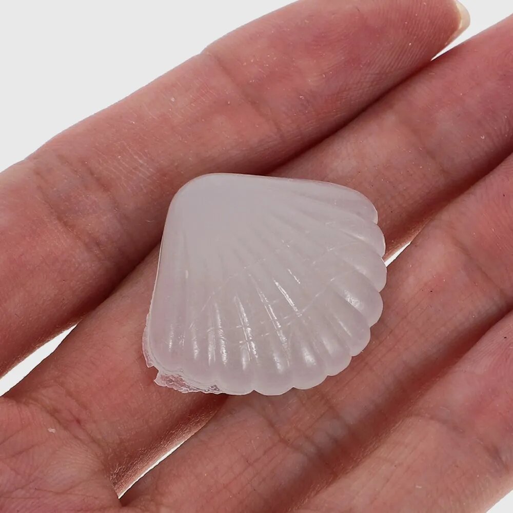 Прозрачные светящиеся камни из смолы для украшения аквариума, 100 штук