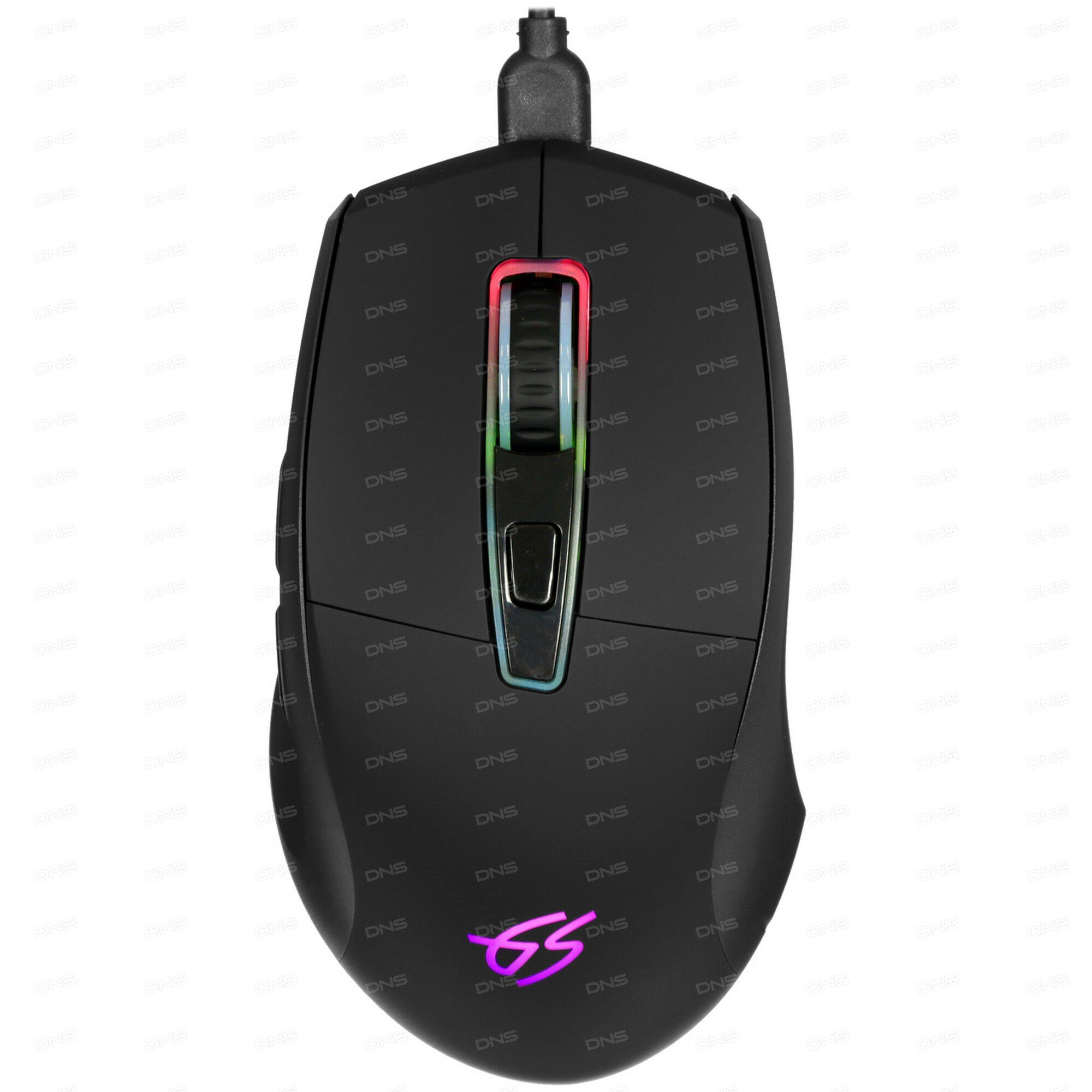 Мышь беспроводная/проводная DEXP GS Ire черный