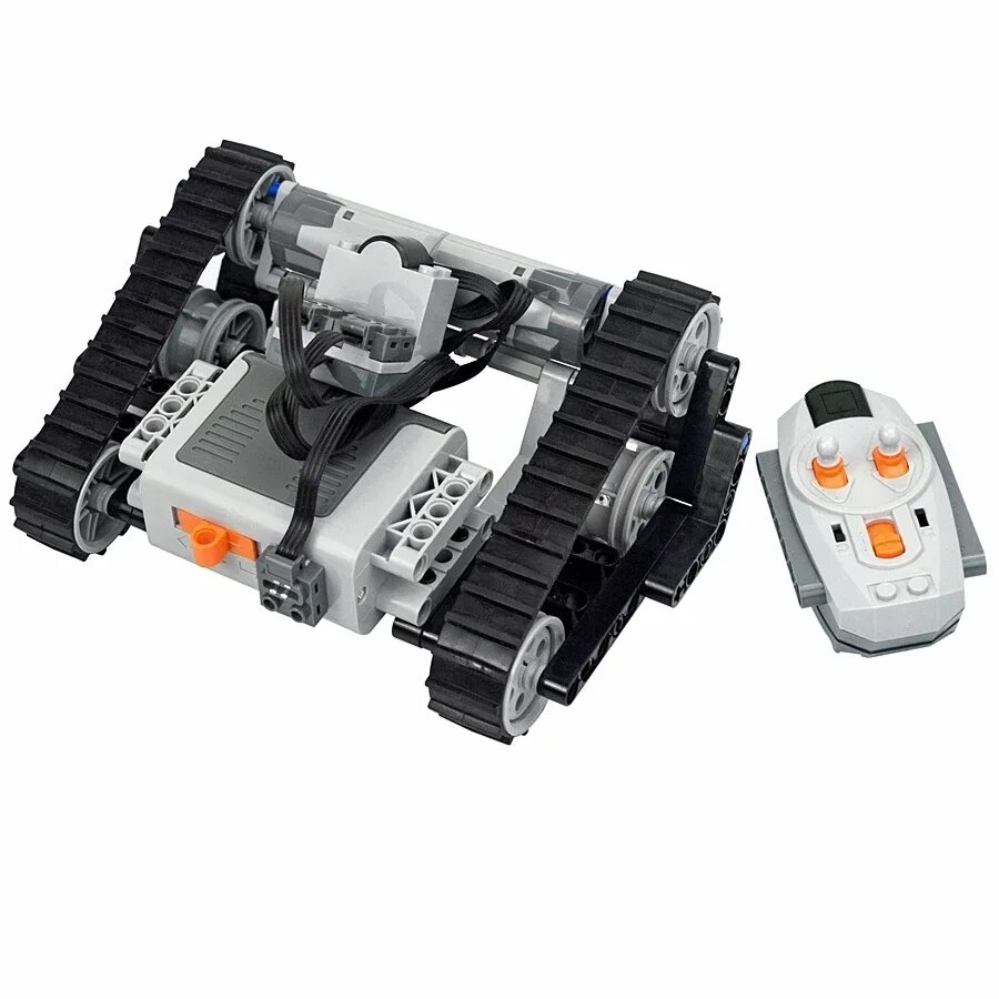 Танк на гусеницах LEGO Education DUOP M-Motor, белый, tank C