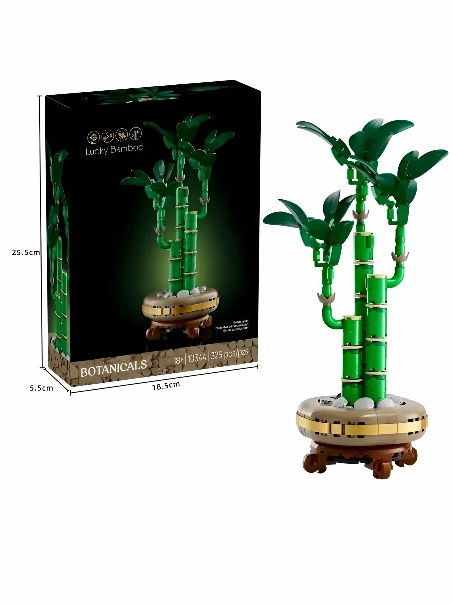 Конструктор "Счастливый бамбук", Botanical Collection, 325 деталей
