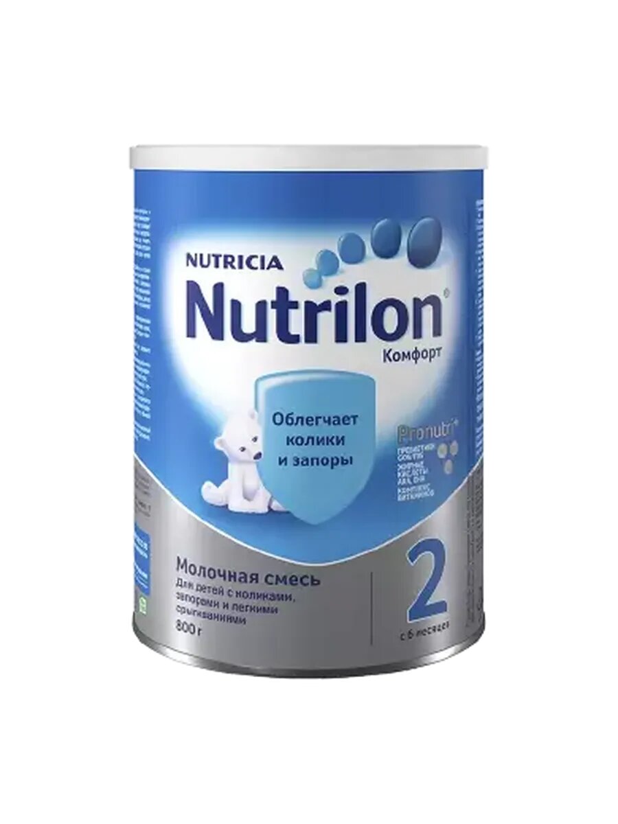 Нутрилон 2 Комфорт Смесь молочная 800г