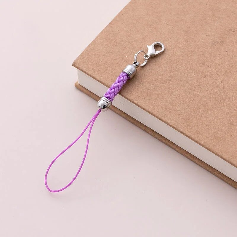Веревка-брелок V-REX, 20 шт, Rhodium-Light Purple