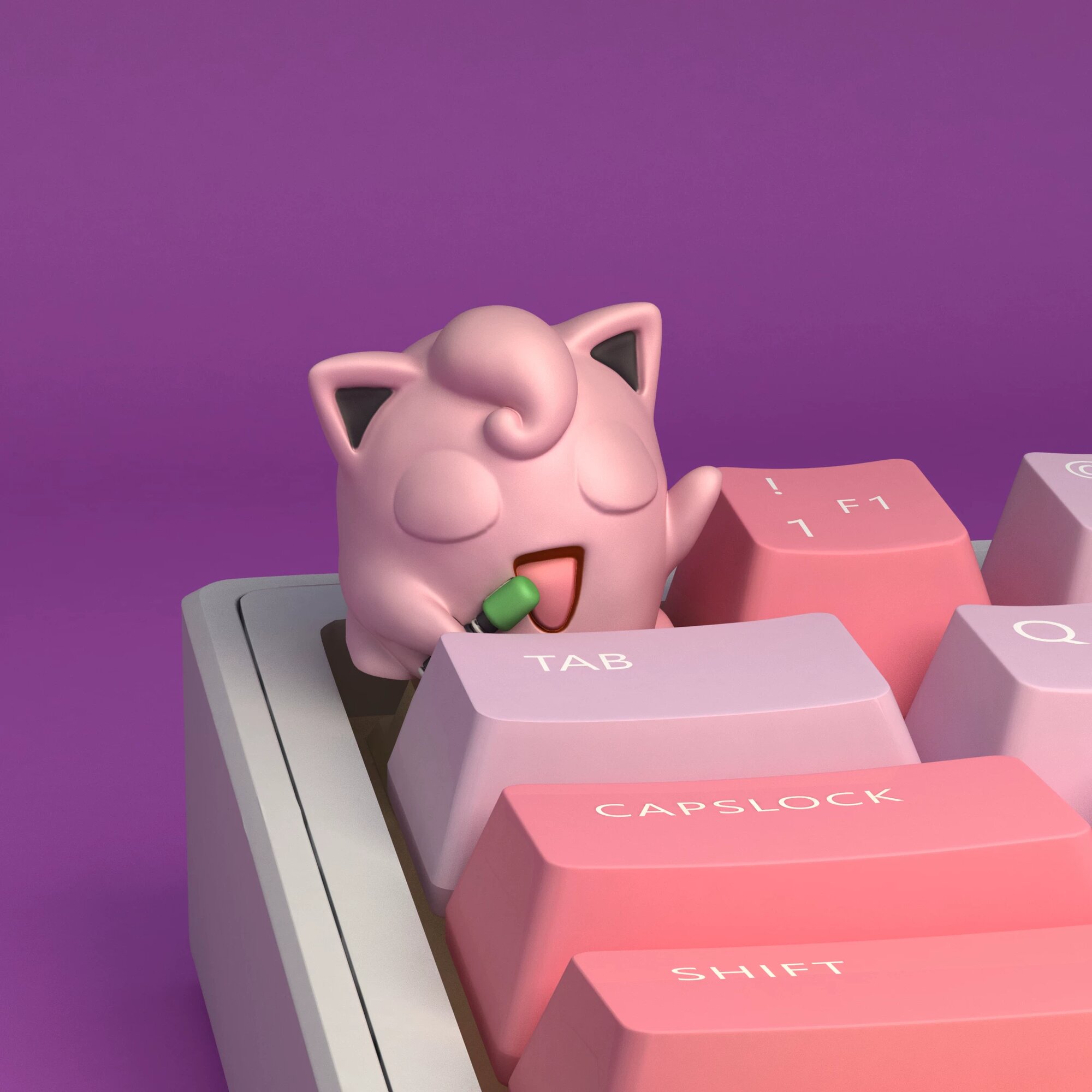 Кейкап Pokémon Charmander для механической клавиатуры, персонализированный кейкап, креативный кейкап, трехмерная