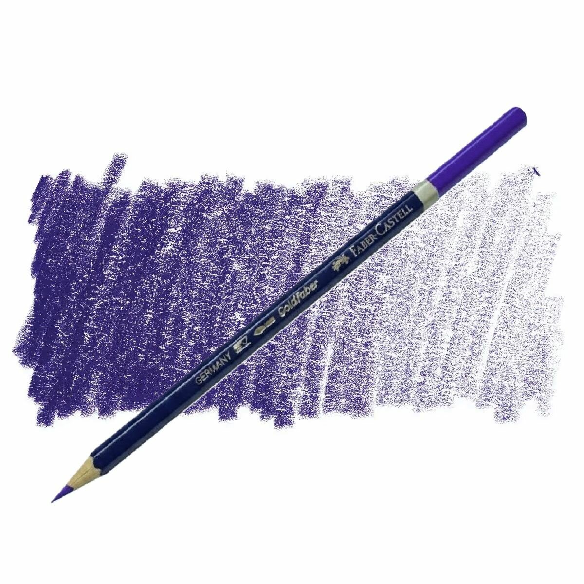 Карандаш художественный Faber-Castell "Goldfaber", шестигранный, цвет 141 фаянсовый синий
