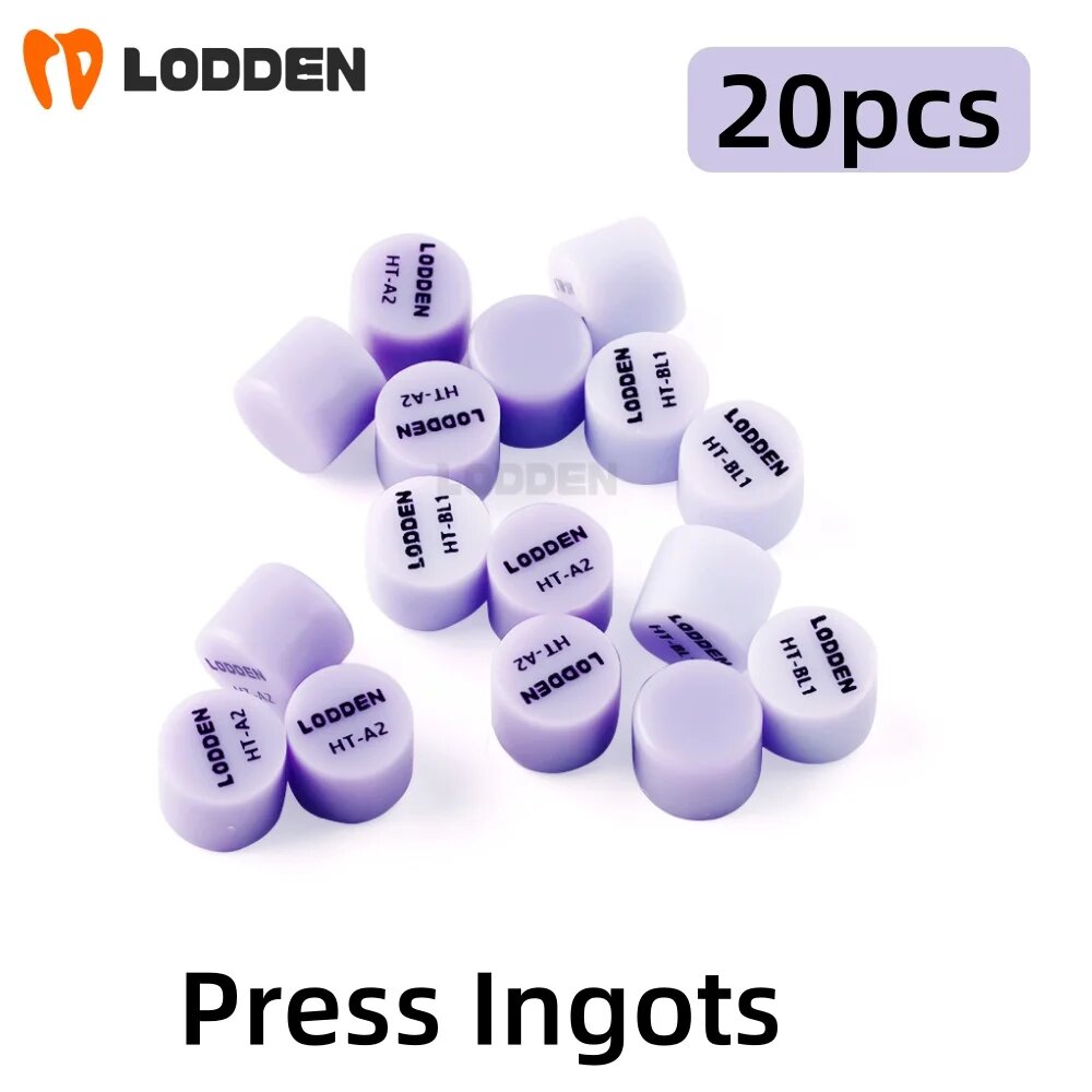 Лодден Зубные блоки из дисиликата лития для немедленной реставрации 20pcs LT A3.5