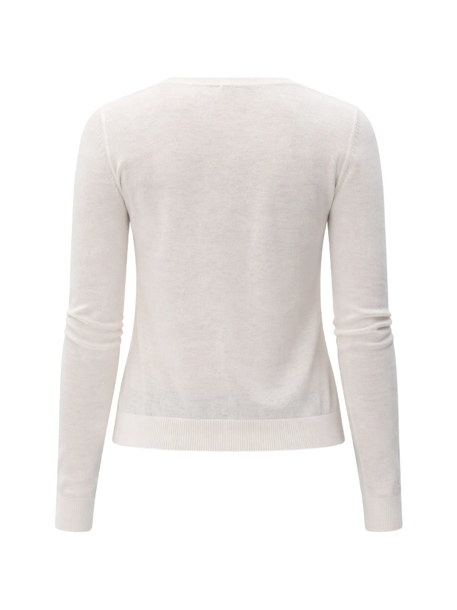 Свитер Elisabetta Franchi Ribbed-embellished sweater, размер 42, , разноцветный — фото 1