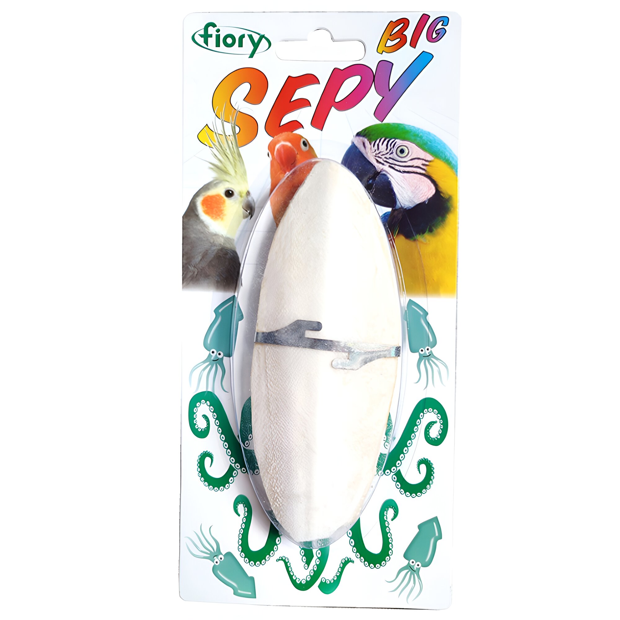 Лакомство для средних и крупных попугаев Fiory Сепия Панцирь каракатицы, 16 см