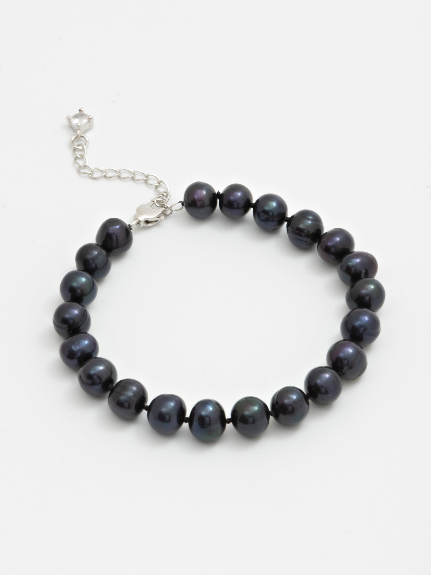 Браслет-нить, жемчуг культивированный