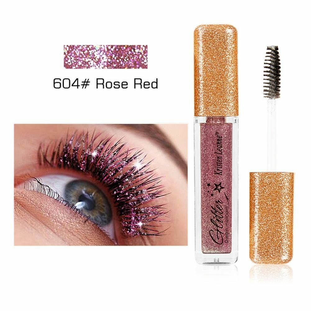 Сверкающая тушь для ресниц Объем и завиток Яркие глаза