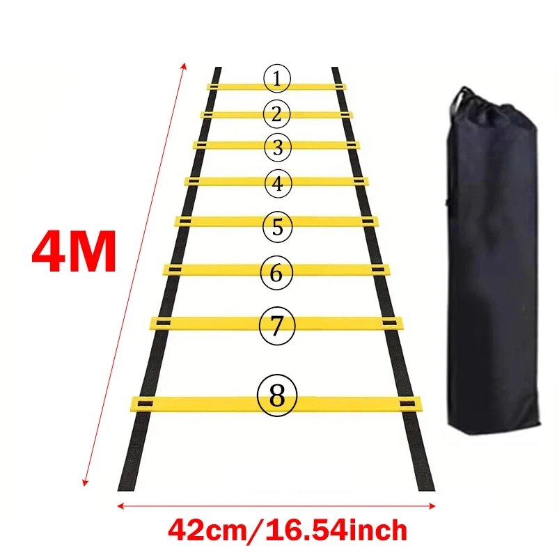 Тренировочная лестница 4M, черная