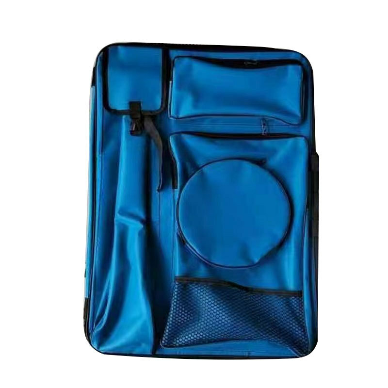 Самостоятельно изготовленная и продаваемая сумка для художественных работ в формате 4K, утолщенная водонепроницаемая сумка для холстов с большой молнией, рюкзак для скетчинга.