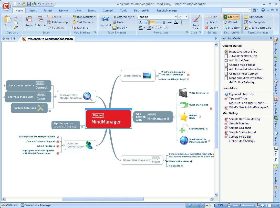 Mindjet MindManager 2019 Ключ • Цифровой ключ • регион Весь мир