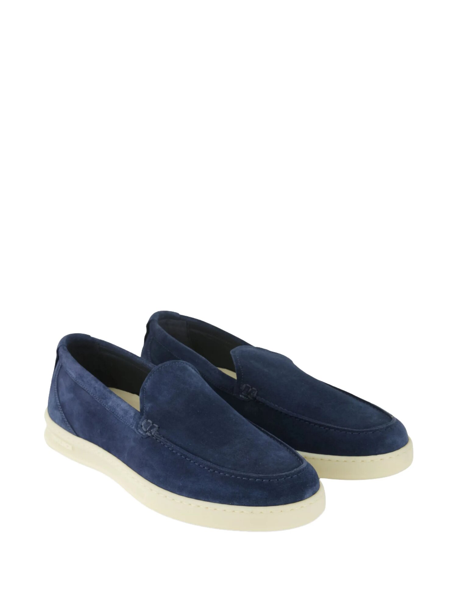 Лоферы Woolrich Calf leather loafers, размер 43, синий — фото 1