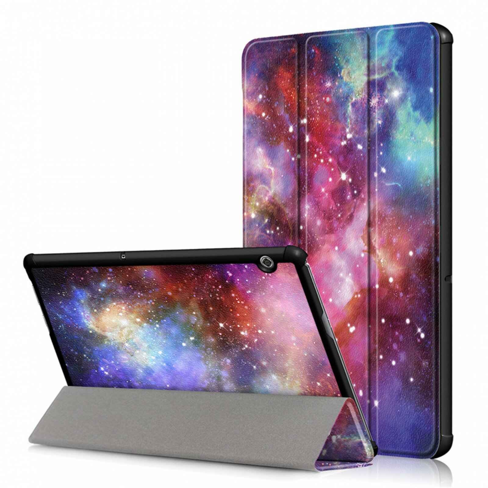 Чехол-обложка футляр MyPads для HUAWEI MediaPad M5 Lite 8 с магнитной застежкой и защитой