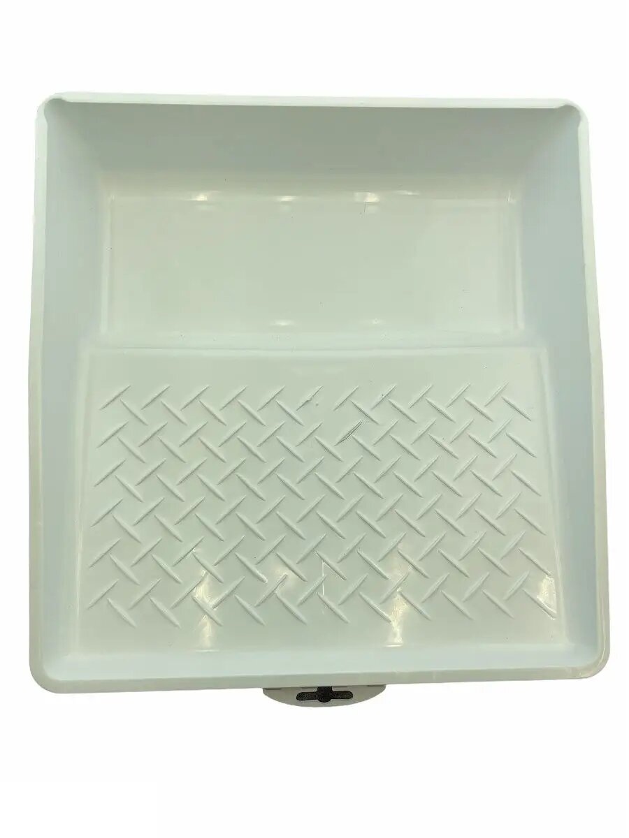 Ванночка для краски 320*350 мм белая с областью для валика