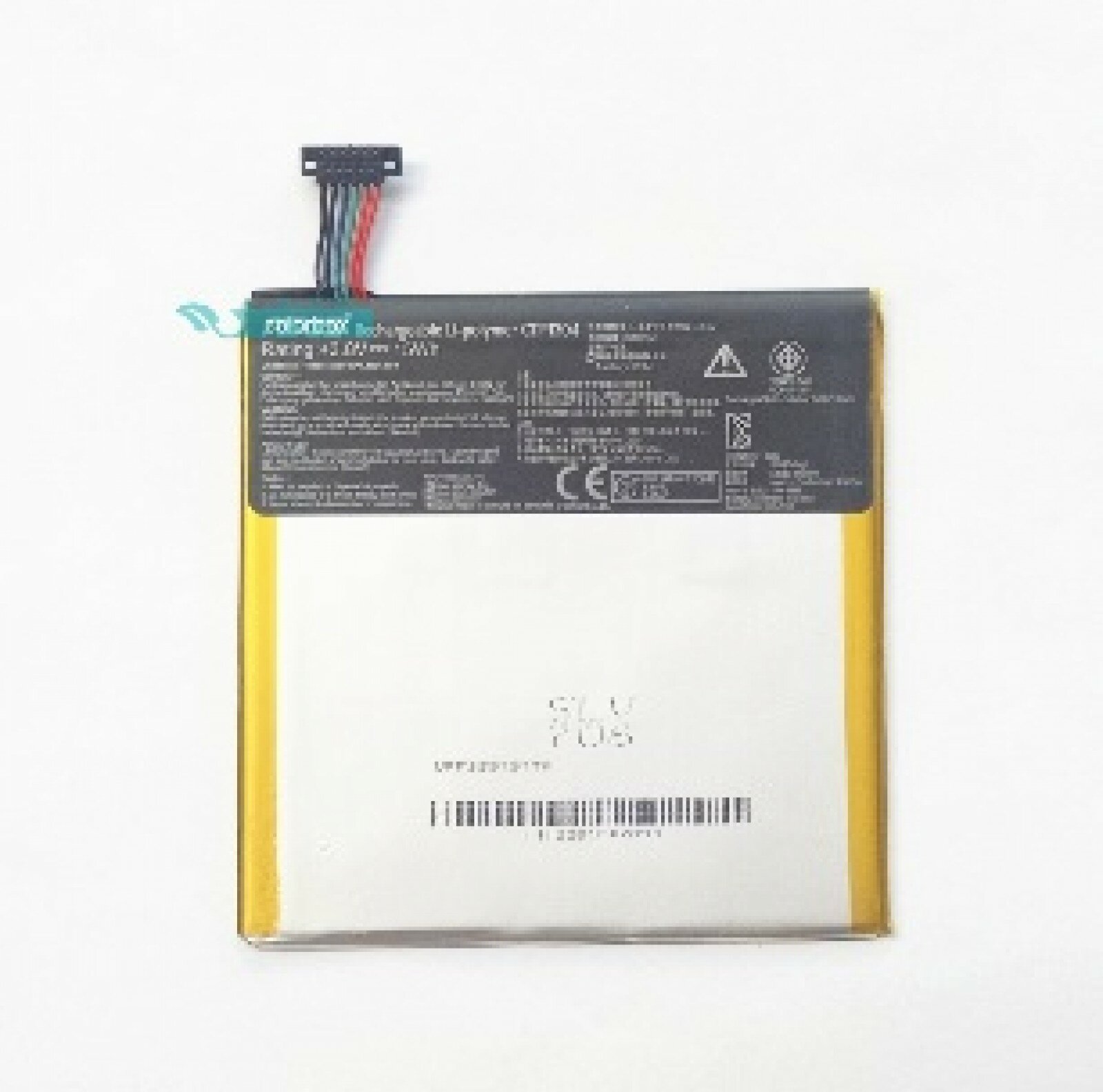 Аккумуляторная батарея MyPads 3910mAh для планшета Asus MeMO Pad HD 7 ME173MG/ME173X C11P1304